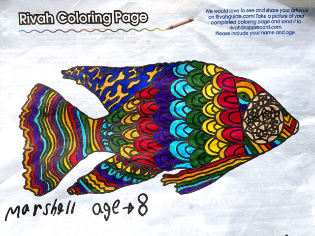 Marshall, Age 8 • Rivah Visitor's Guide