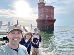 Wolf Trap Lighthouse in Mathews receives loving restoration • Rivah ...